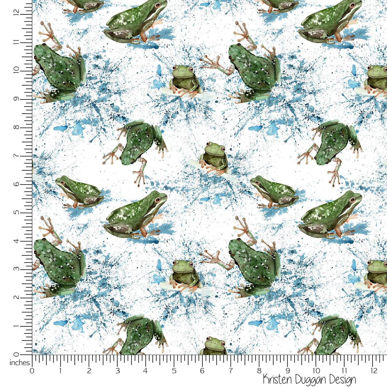 Frogs Splash-Kristen Duggan Design – Natural Roots